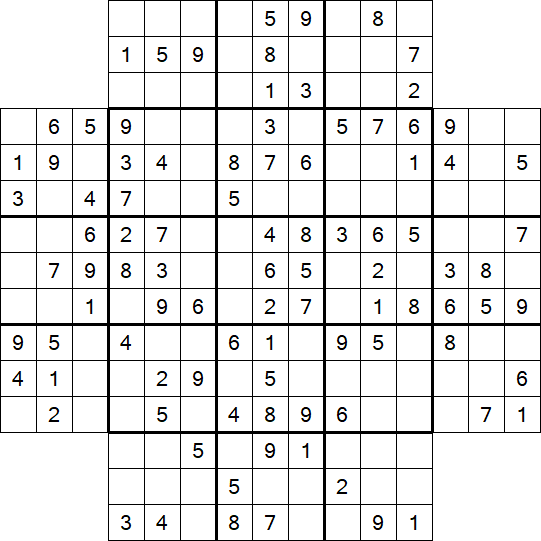 Flower Sudoku Mittel Sudoku Puzzles