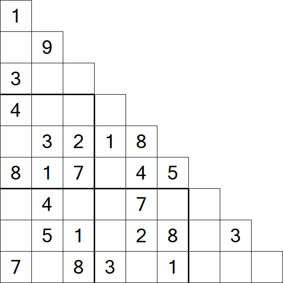 Sujiken Easy Sudoku Puzzles